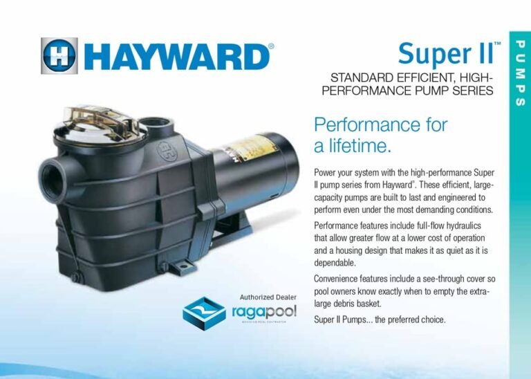 Jual Hayward Super II Pump | Pompa Dengan Performa Tinggi