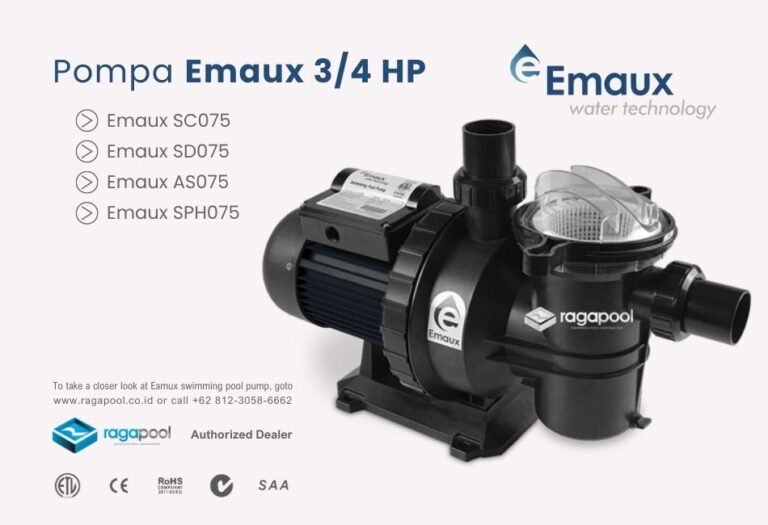 Jual Pompa Emaux 3/4 HP Original Harga Terjangkau